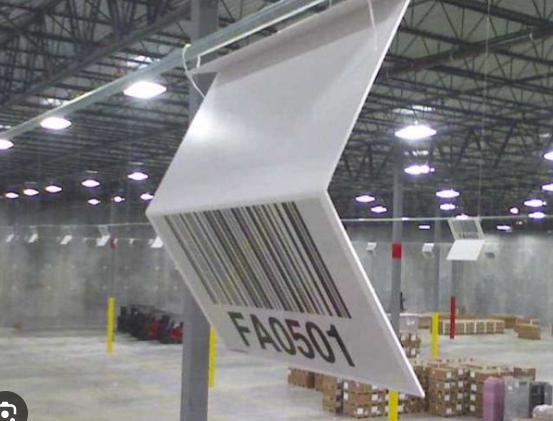 Warehouse Hanging Signs – All Barcode Systems