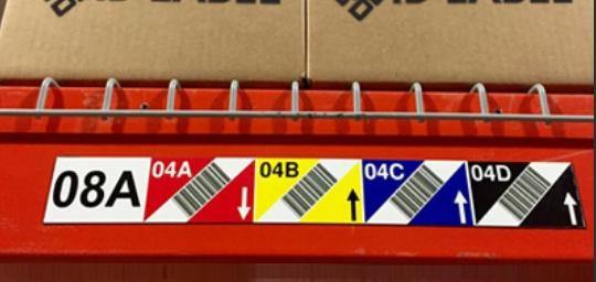 Warehouse Pallet Rack Labels – All Barcode Systems