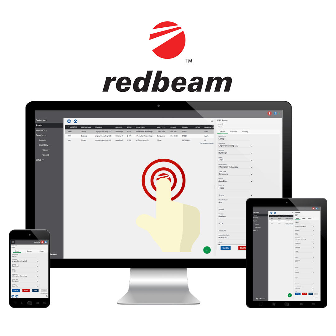 RedBeam Asset Tracking – All Barcode Systems